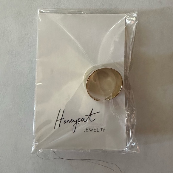 Honeycat Jewelry | Jewelry | Honeycat Jewelry Adjustable Gold Ring ...